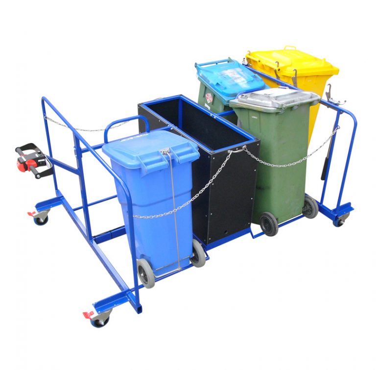 Motorised Wheelie-Bin Transport Trolley | emoveit