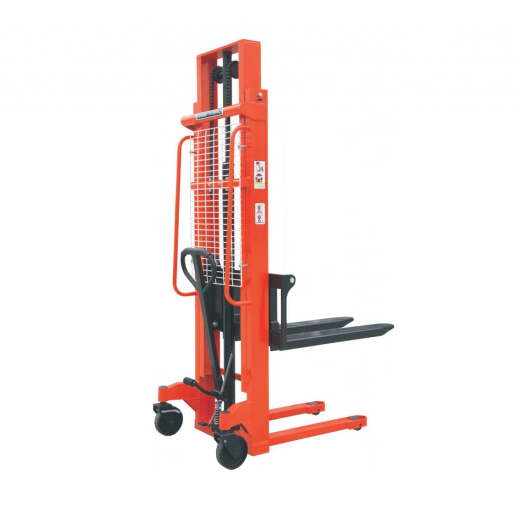 Single Mast Manual Stacker | emoveit