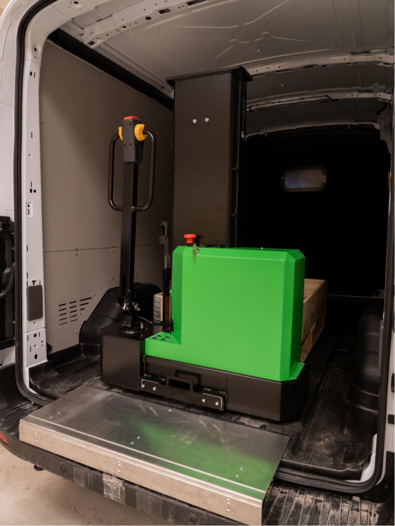 M Self Loader Electric Lifter 600kg Cap-800mm Lift | emoveit